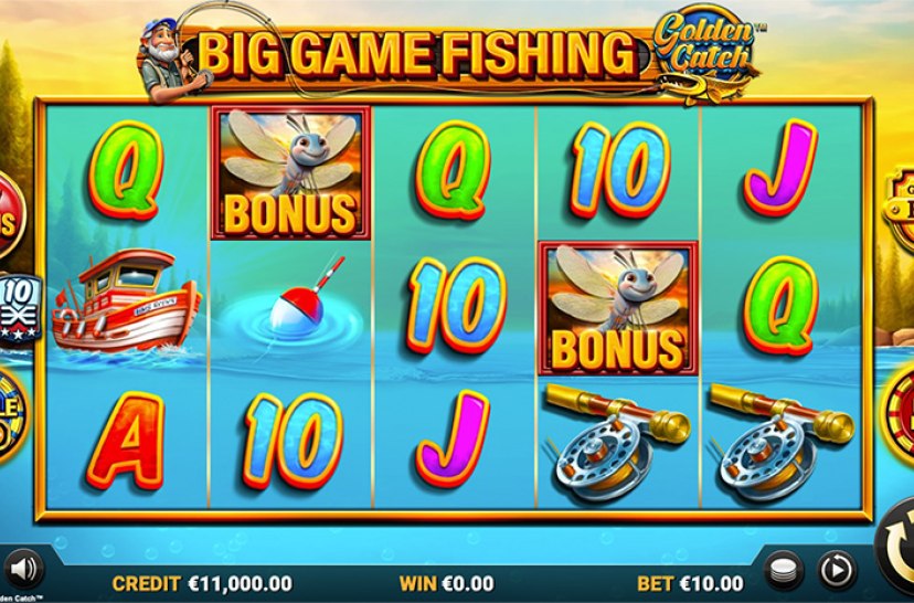 Big Game Fishing Golden Catch The Best Slots Machines at OneCasino