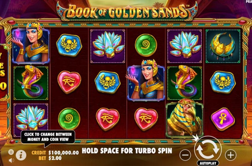 Book of Golden Sands The Best Slots Machines at OneCasino