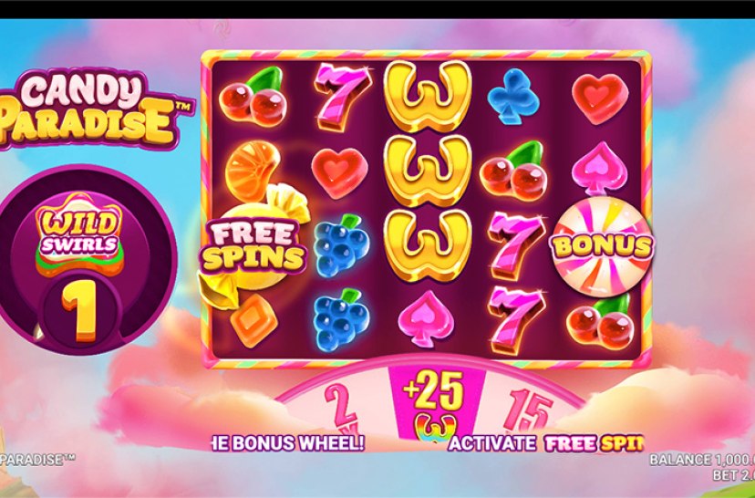 Candy Paradise The Best Slots Machines at OneCasino