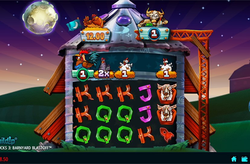 Lucky Clucks 3: Barnyard Blastoff The Best Slots Machines at OneCasino